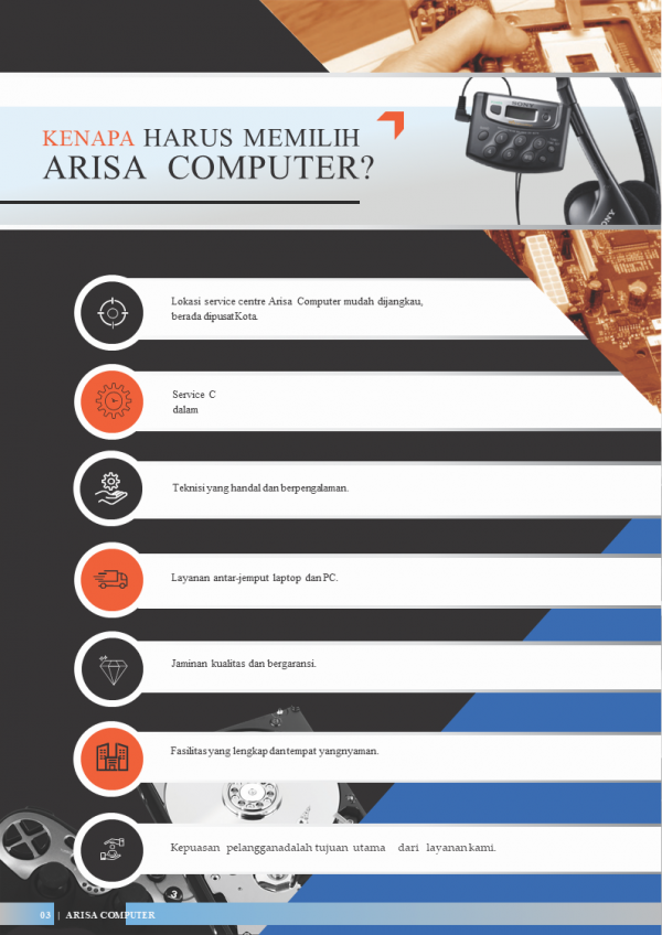 Company Profile Arisa Komputer (High Quality) | Arisa Computer